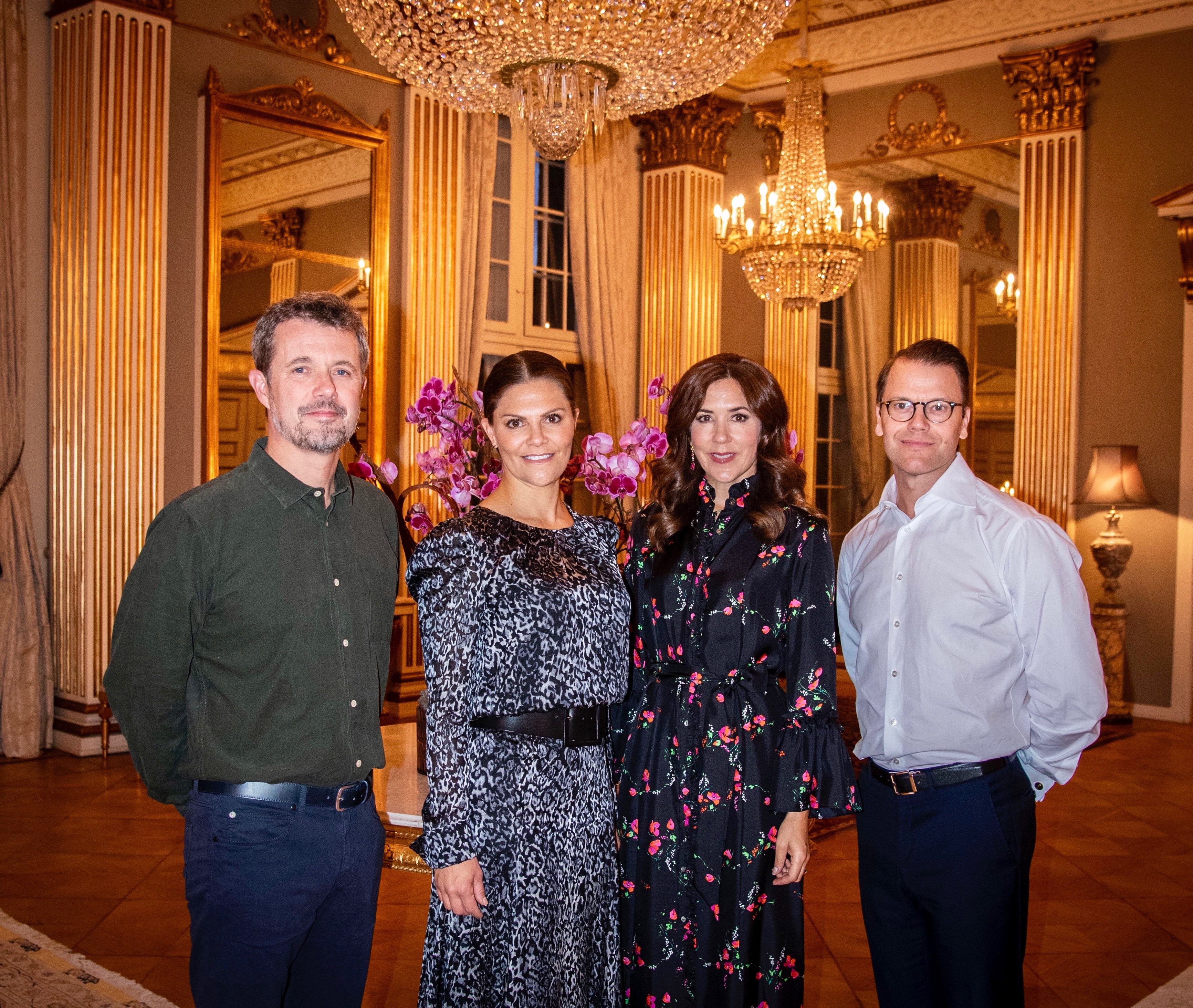 Kongeligt besøg fra Sverige