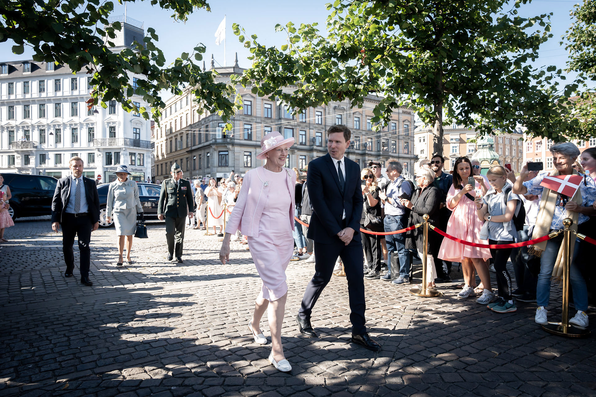 H.M. Dronningen var til stede ved åbning af udstillingen ”50 Queens”