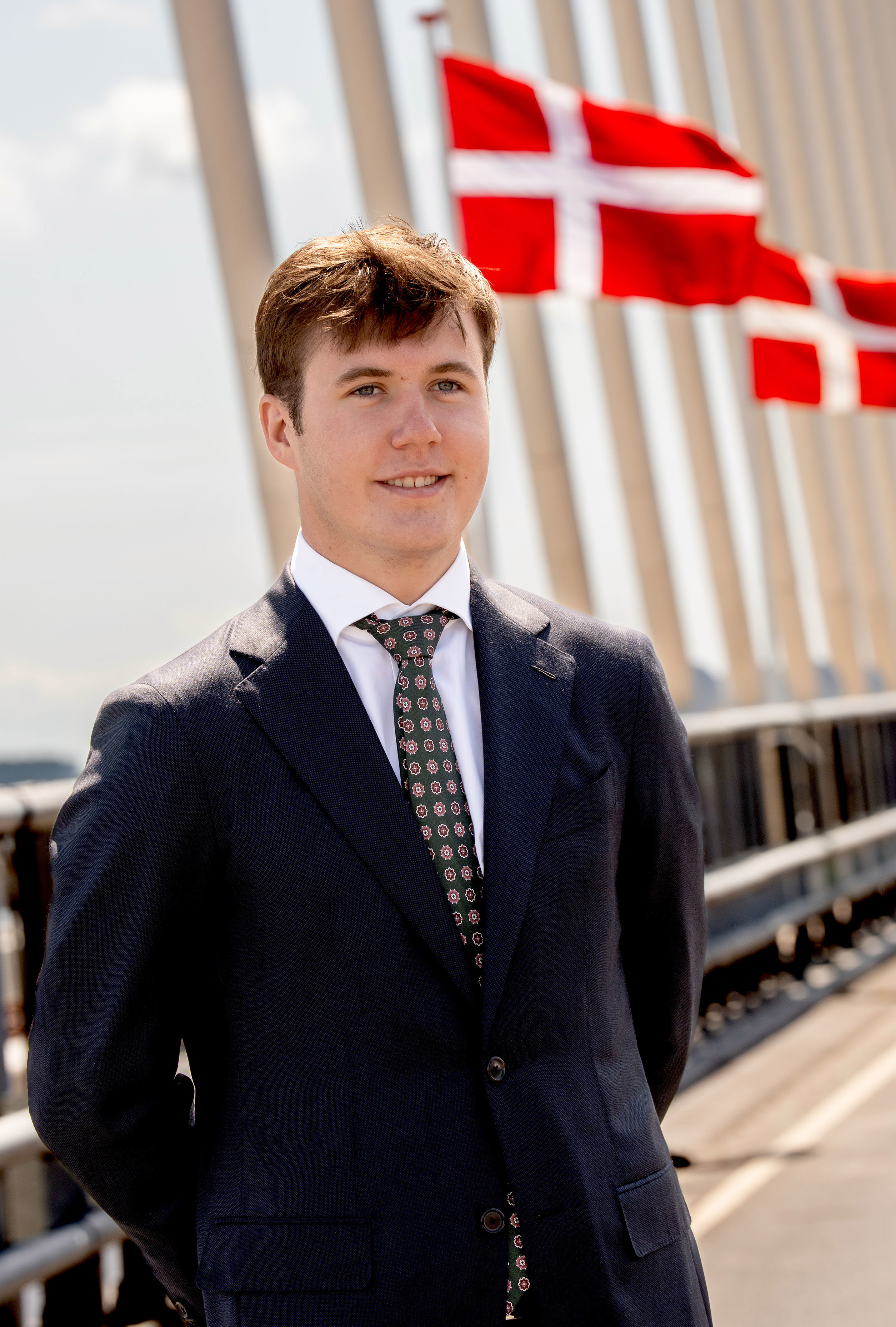 H.K.H. Kronprinsen deltog i fejring af Dronning Margrethe II’s Bro