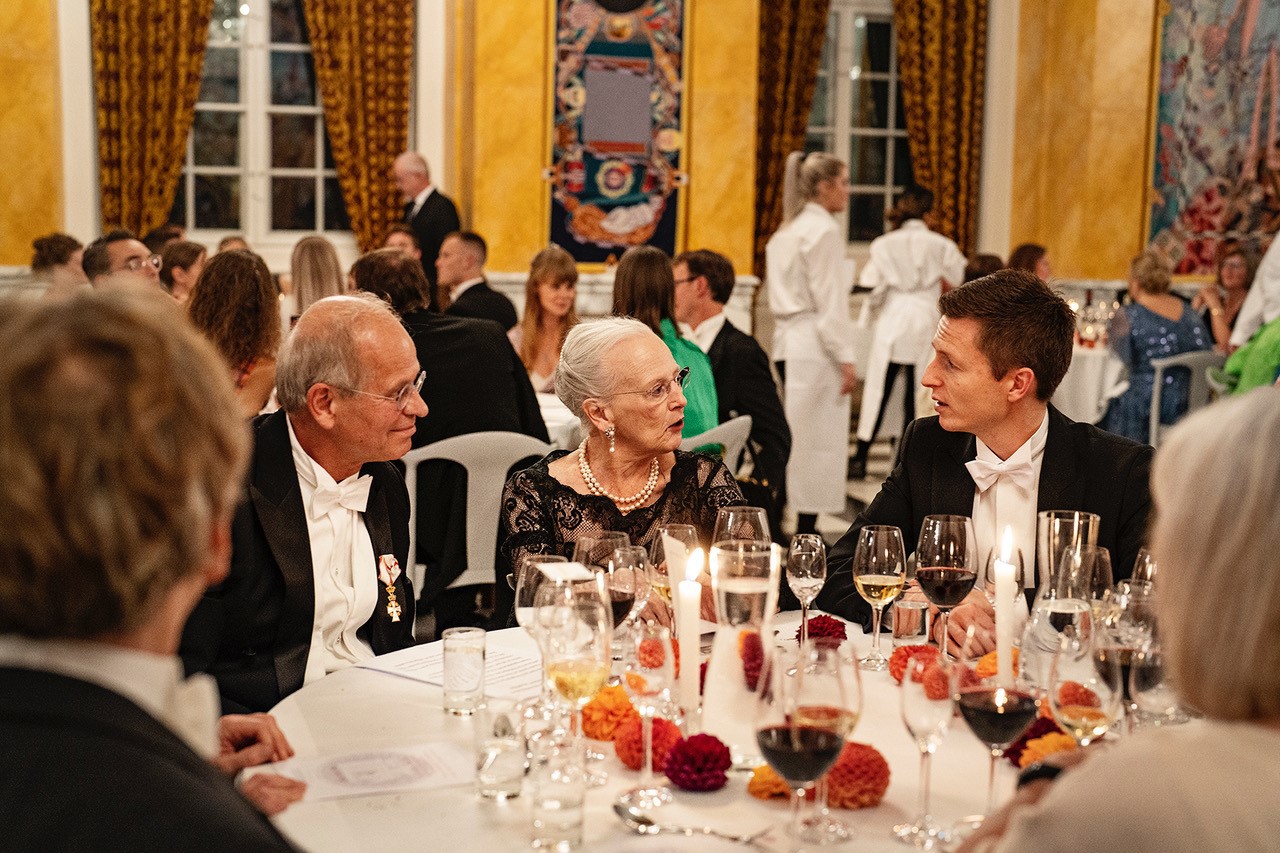 H.M. Dronningen var til stede ved Det Kongelige Danske Videnskabernes ...