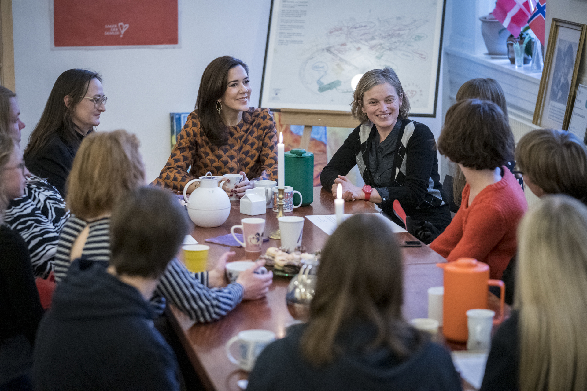 Besøg i "Sager der Samler" i Aarhus