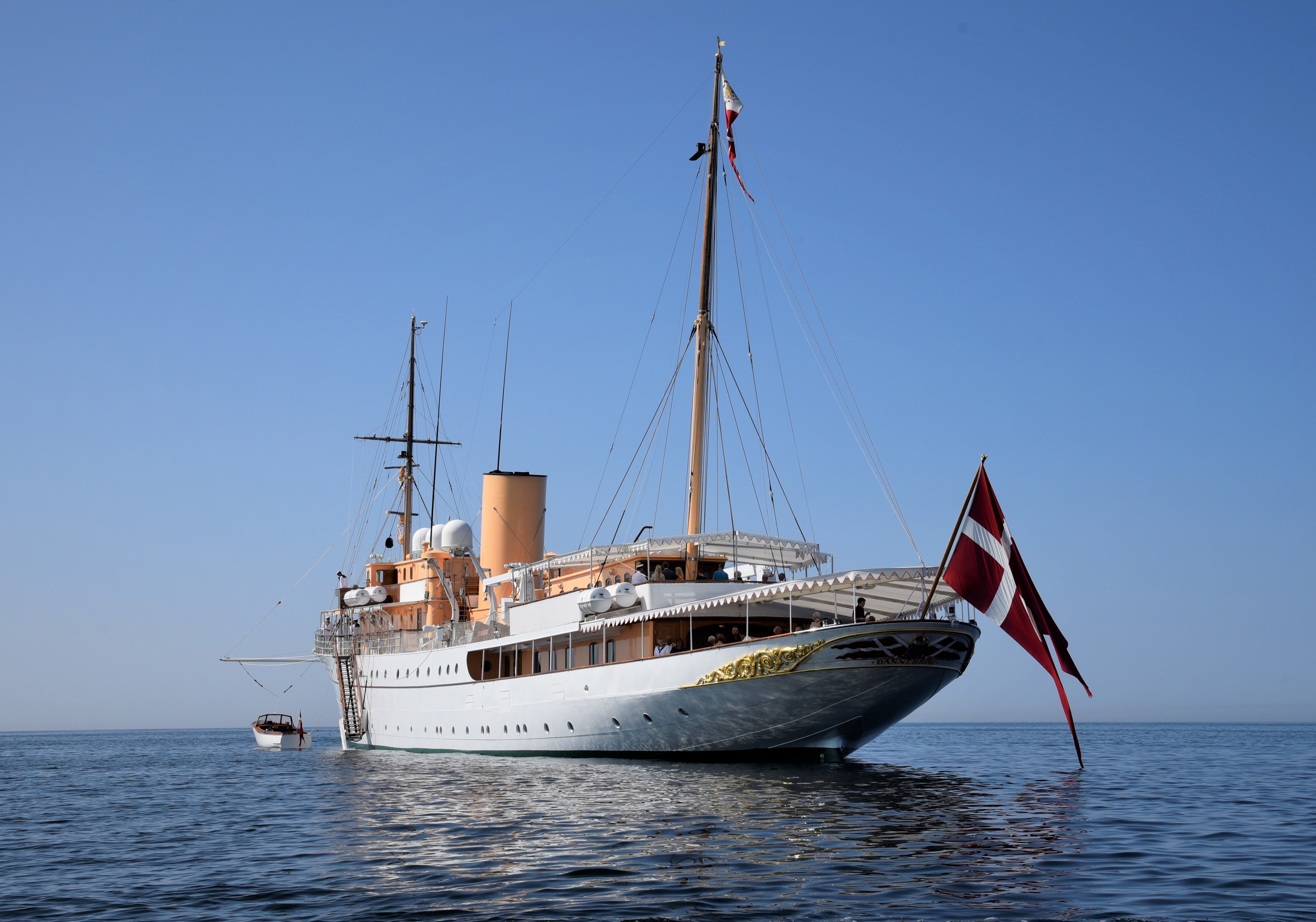 The Royal Yacht Dannebrog