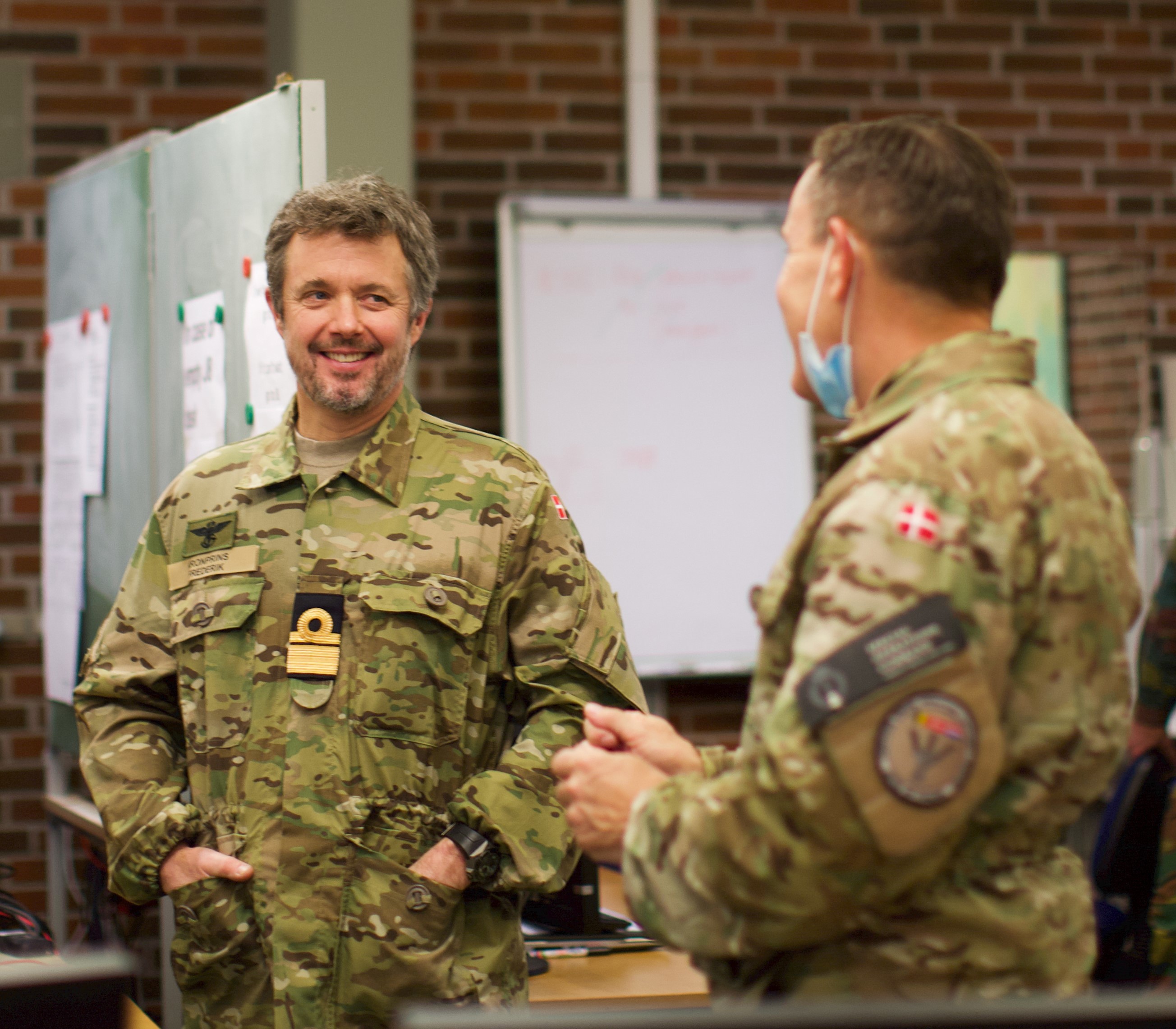 H.K.H. Kronprinsen besøgte NATO-øvelsen STEADFAST JUPITER-JACKAL 2020