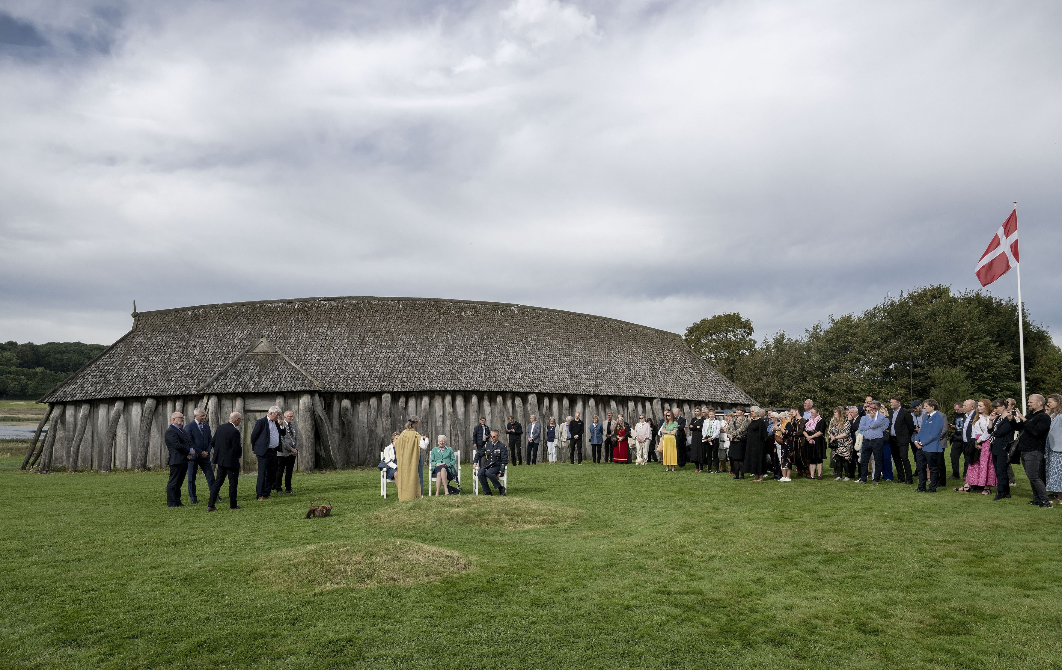 Indvielse af udstilling på Vikingemuseet Fyrkat
